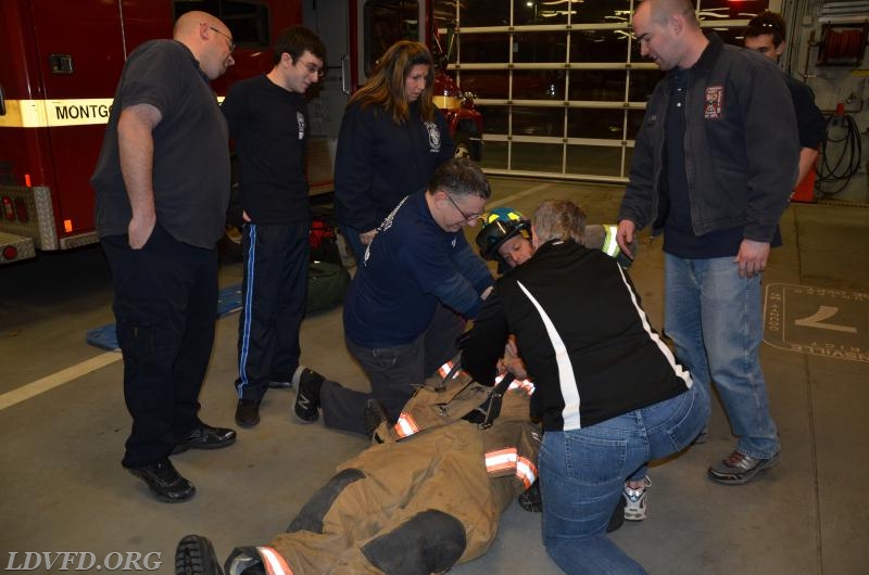 Down Firefighter CPR Drill - Laytonsville District Volunteer Fire ...